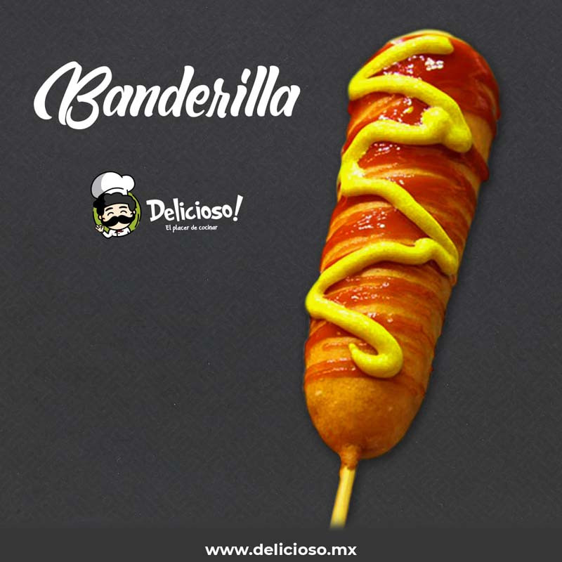 Receta de Banderillas de Salchicha y Queso (Hot Dog Style) - Delicioso.mx