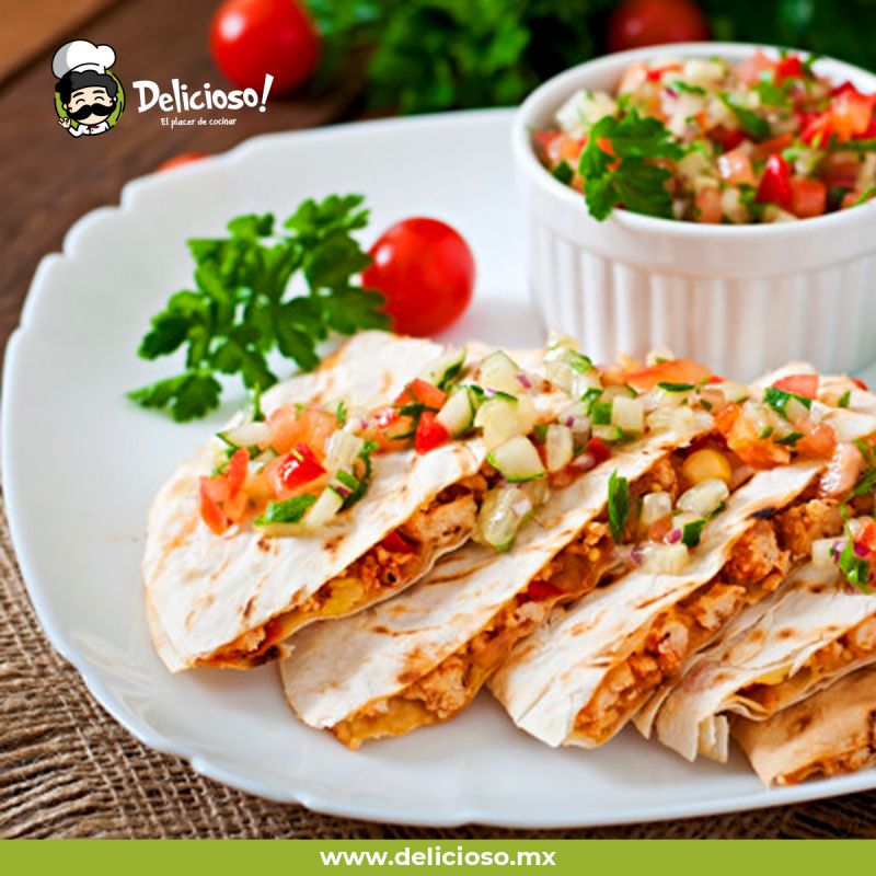 Receta de Sincronizadas de Pollo y Queso: Cena Rápida - Delicioso.mx
