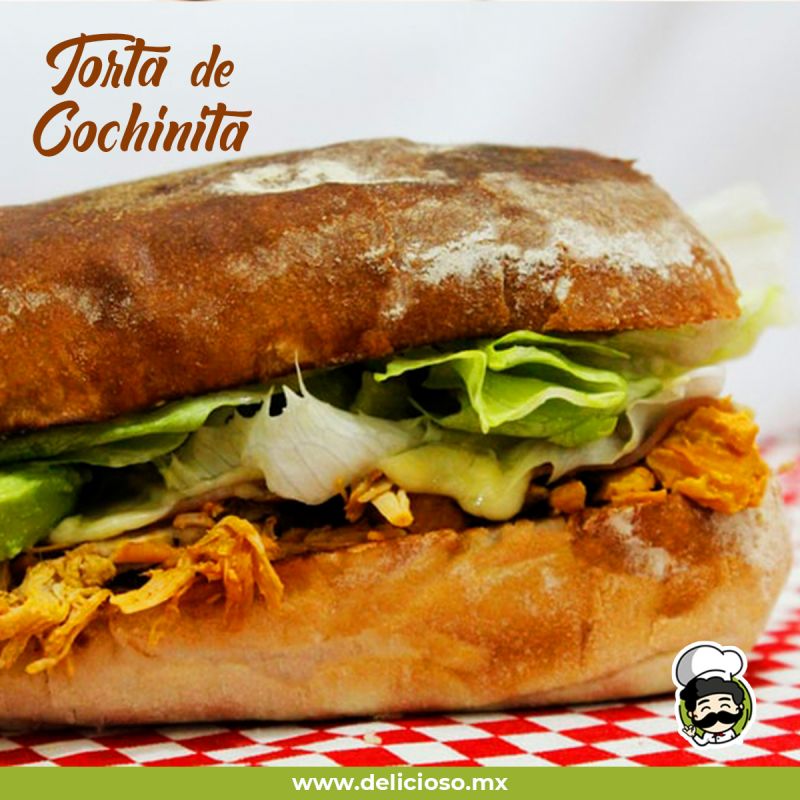 Receta de Tortas de Cochinita Pibil con Cebollita Morada - Delicioso.mx